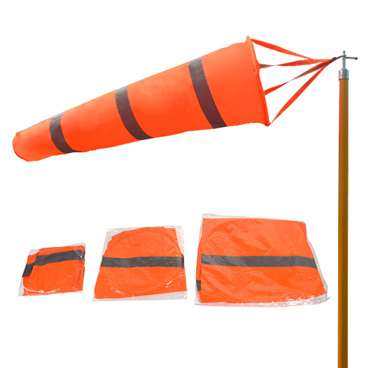Qilu safe and durable weather windsock wind vane oil and gas dangerous ...