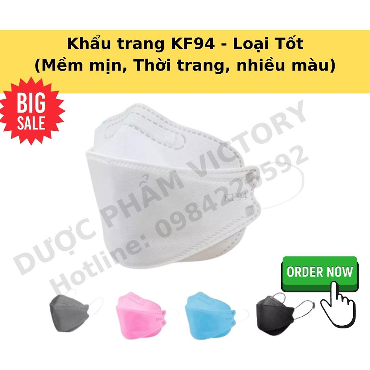 Mua Khẩu Trang KF94 - 10 Chiếc Khẩu Trang KF94 4D TT Mask