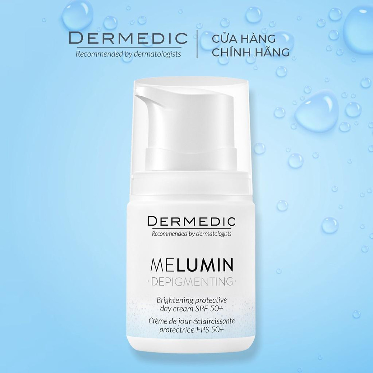 Mua Kem Melumin Brightening Protective Day Cream SPF 50+ Dermedic - Làm ...