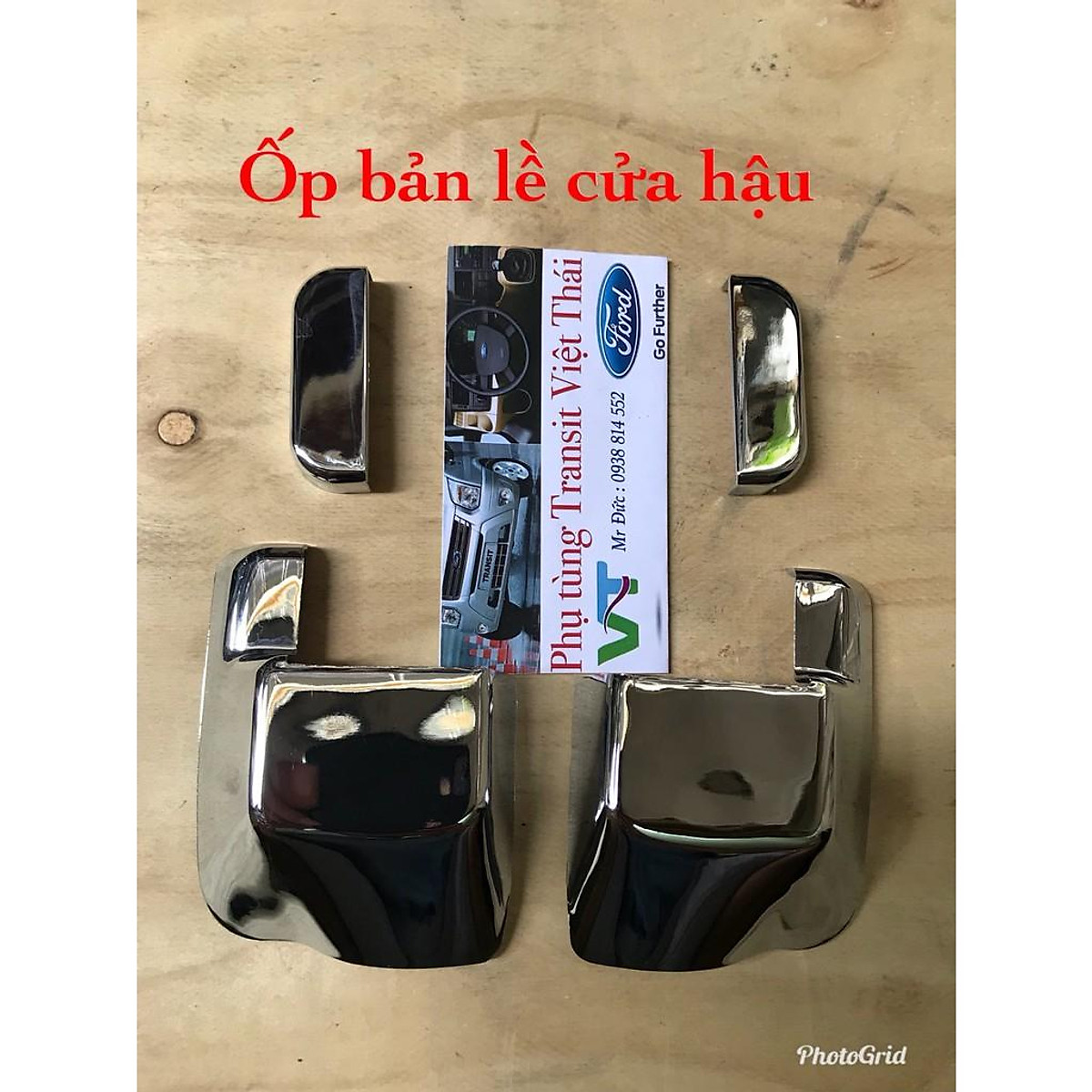 Mua ỐP NHỰA XI MẠ INOX BẢN LỀ CỬA HẬU FORD TRANSIT tại Senlamit