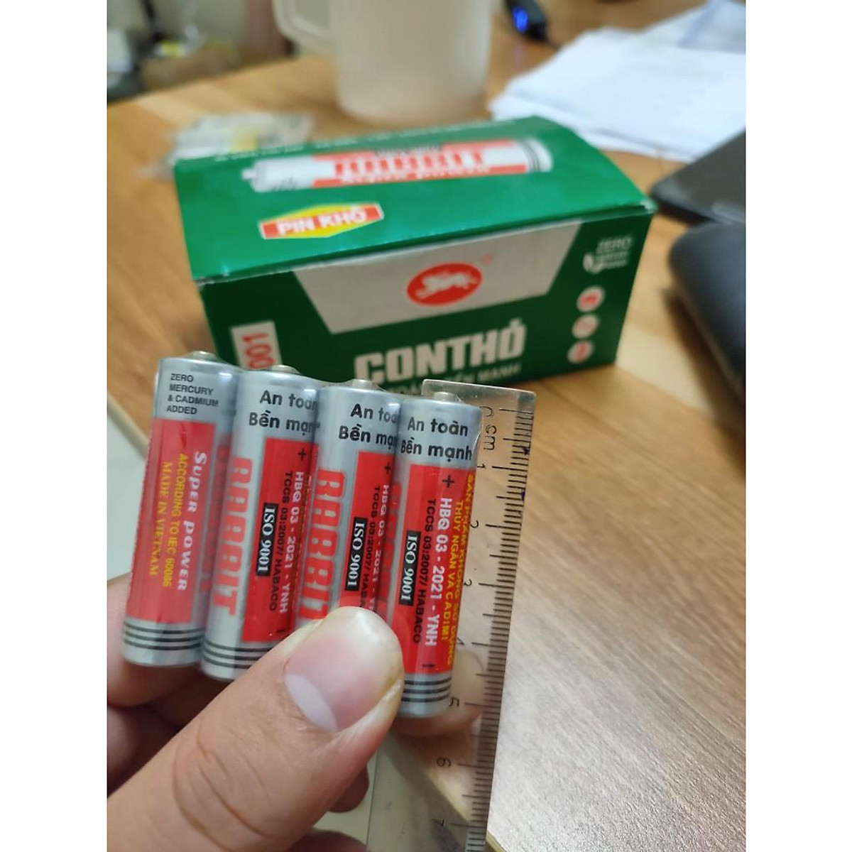 Mua HỘP 40 viên PIN CON THỎ AA 1,5V