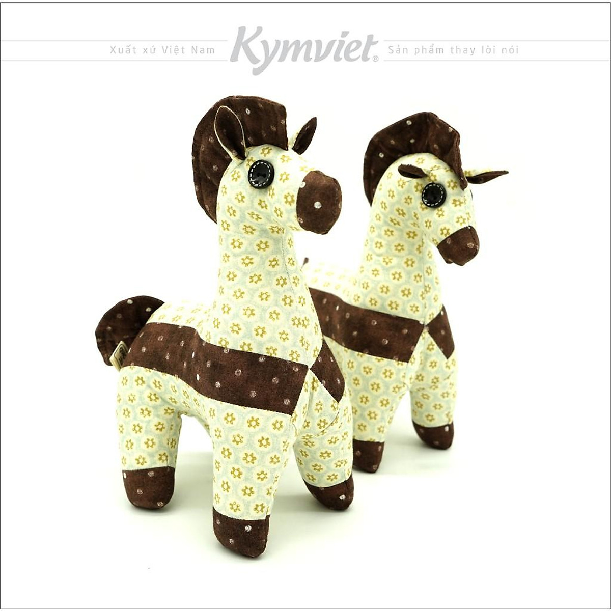 Mua Đồ Chơi Nhồi Bông Hình Ngựa KYMVIET 100% Handmade Cotton - 1,Tiếu ...