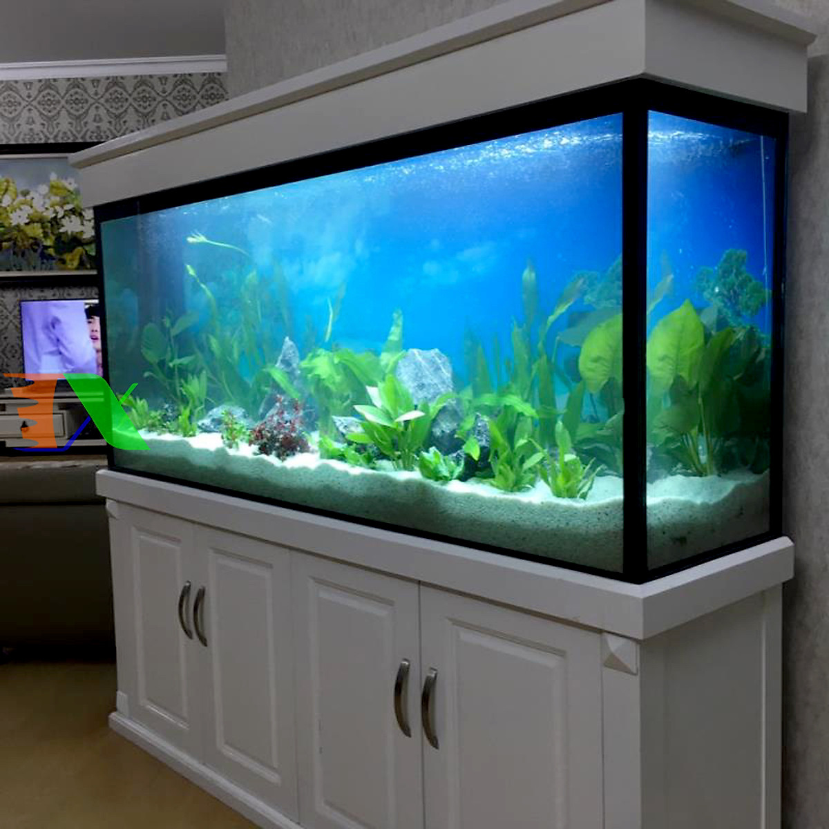 Máy bơm nước AP3500 60W, 3000L/H cho bể cá, hồ thủy sinh, hòn non bộ ...