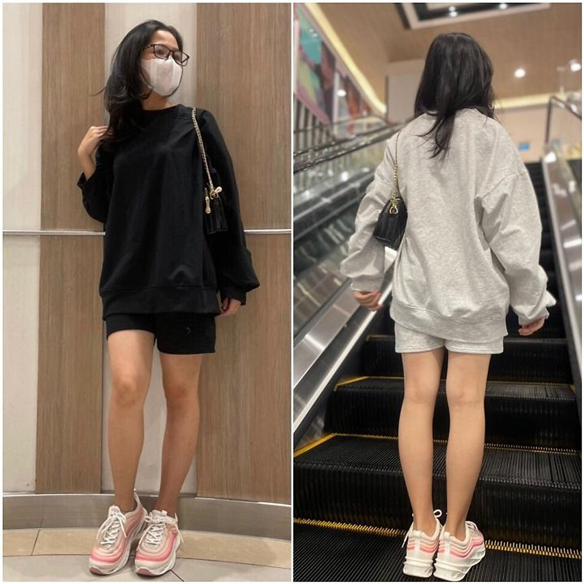 Mua Bộ đồ Sweater nữ form rộng rãi (từ 45-75kg)