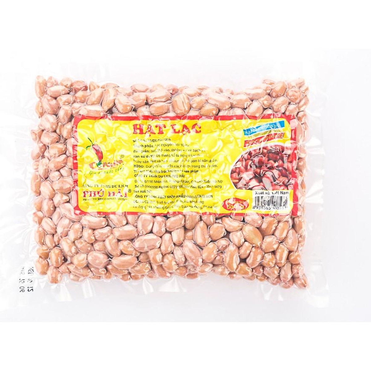 Hạt lạc Phú Hải túi 500g | Tiki
