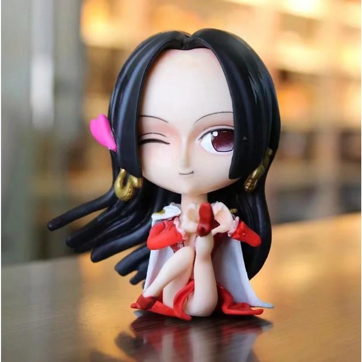 Mua Mô hình Boa Hancock chibi màu đậm rõ nét chi tiết loại 1