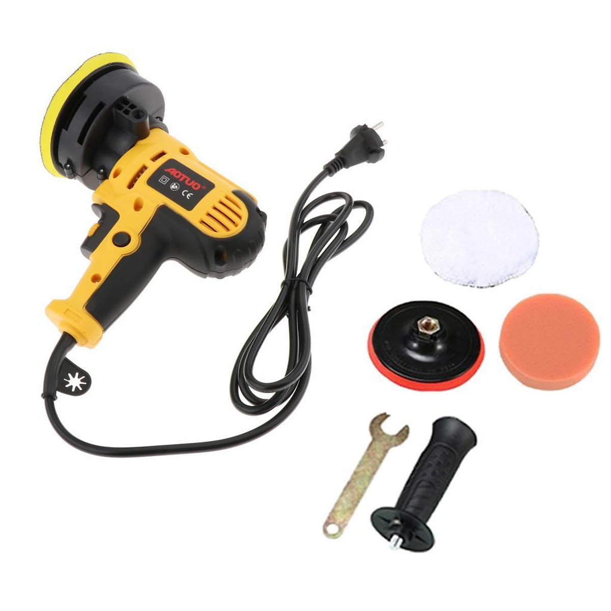Electric Car Polisher Machine Auto Polishing Waxing Tools - Phụ kiện ô tô