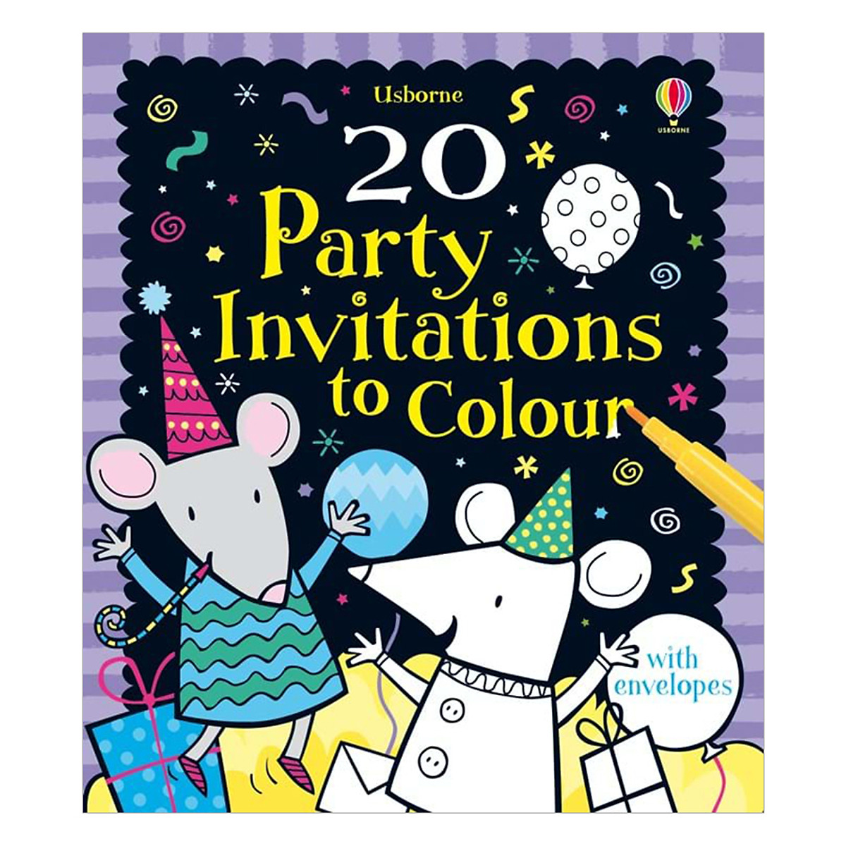Mua 20 Party Invitations To Colour