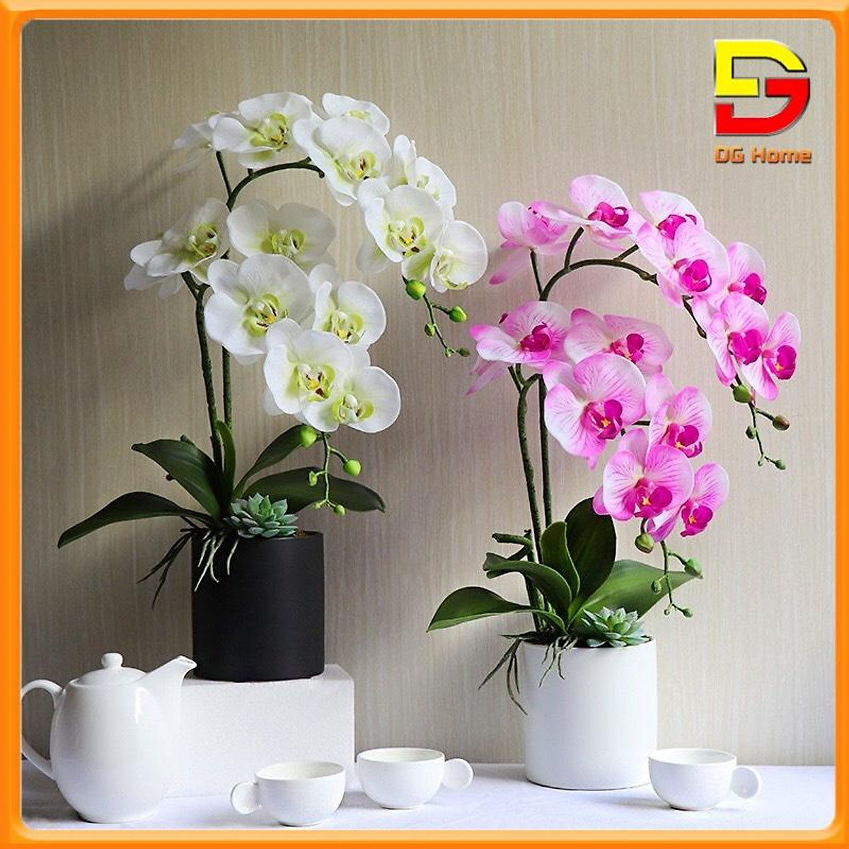 Top 50 chậu hoa để bàn phòng khách đẹp nhất