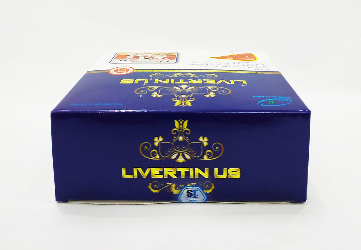 Viên Uống Bổ Gan Livertin Us - Arginin - Cà Gai Leo - Giúp Giải Độc Gan ...