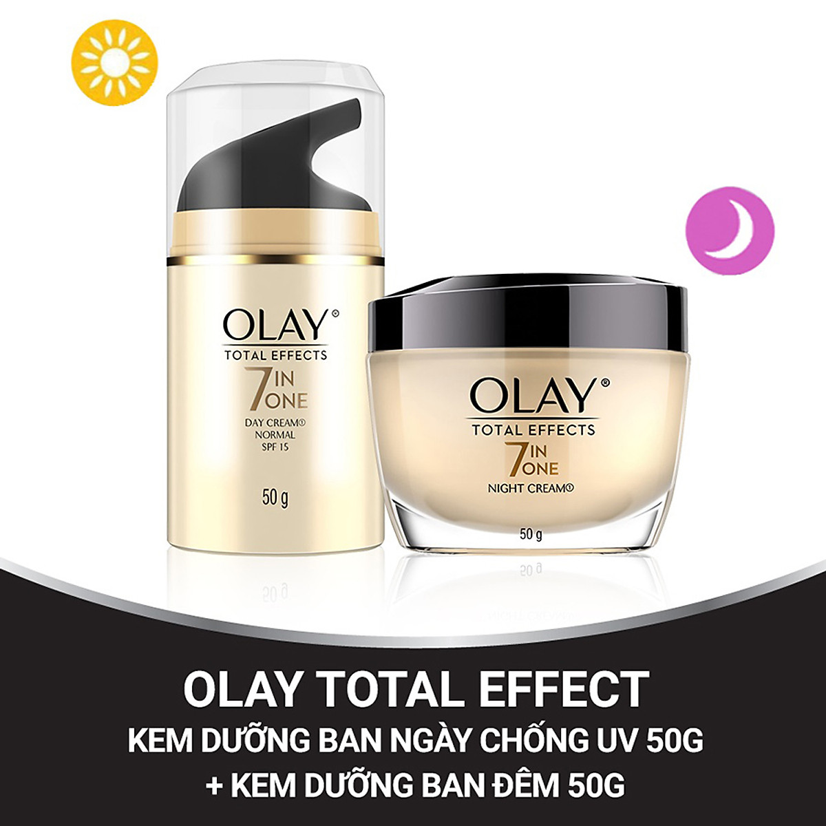 Mua Combo Kem Dưỡng Da Ban Ngày và Ban Đêm Olay Total Effects 50g tại ...