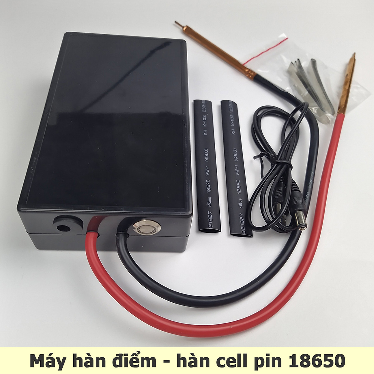 Máy hàn cell pin 18650 máy hàn điểm tặng kèm cuộn niken hàn | Tiki