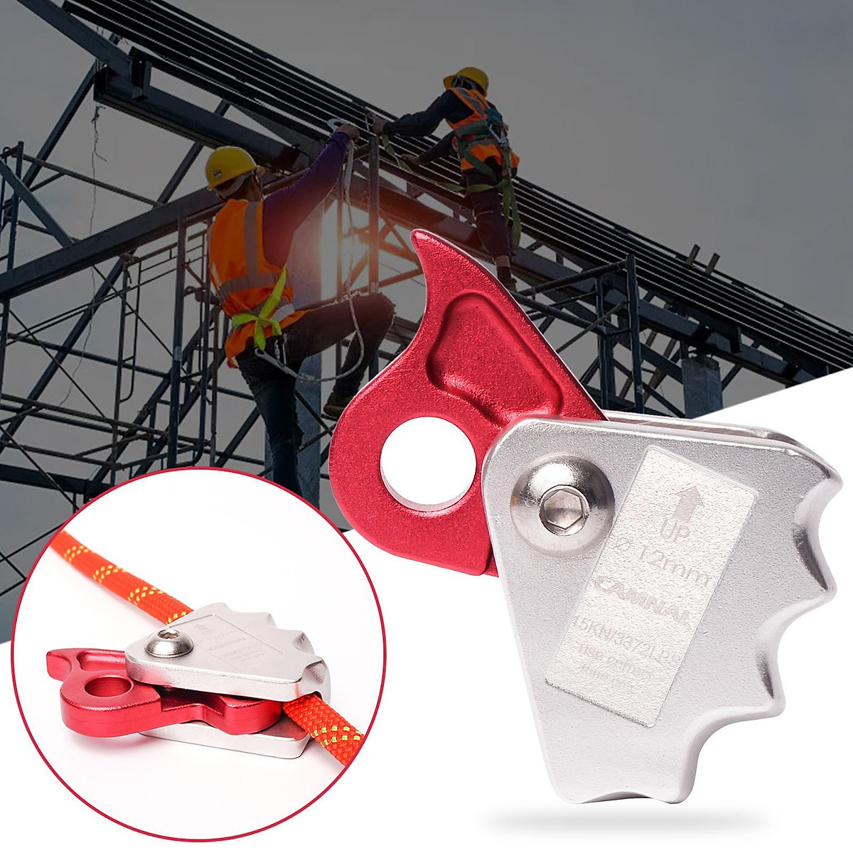 Rope Grab Ascender Fall Safety Clip for Arborist Climbers - Phụ kiện ...