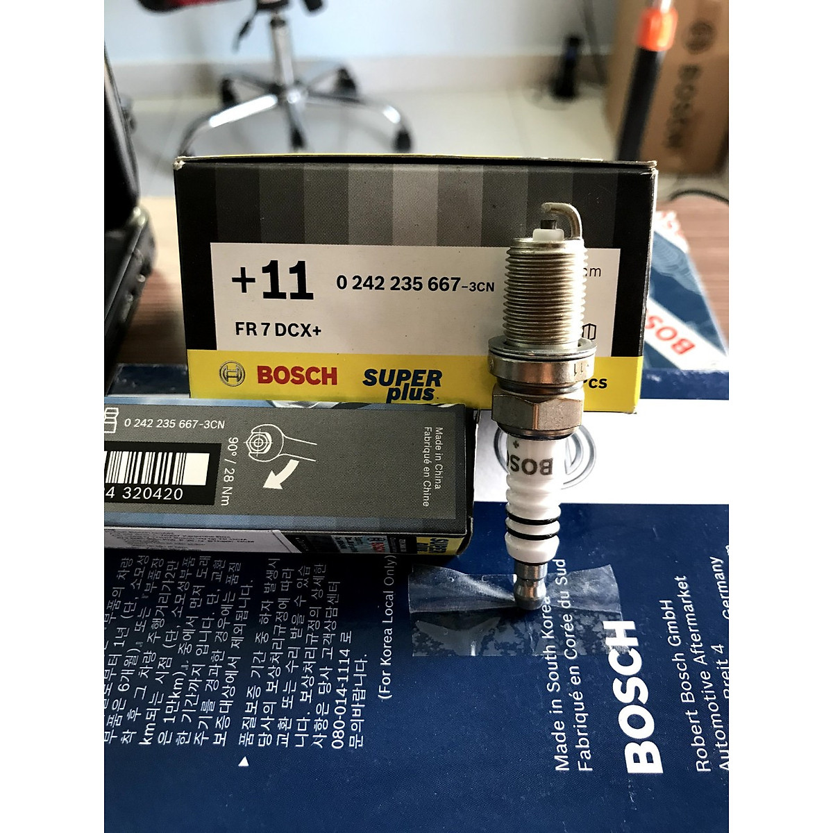 Mua Bugi Bosch FR7DCX+ Chân Ngắn Thường , Tuýp 16 Ren 14 - Toyota Vios ...