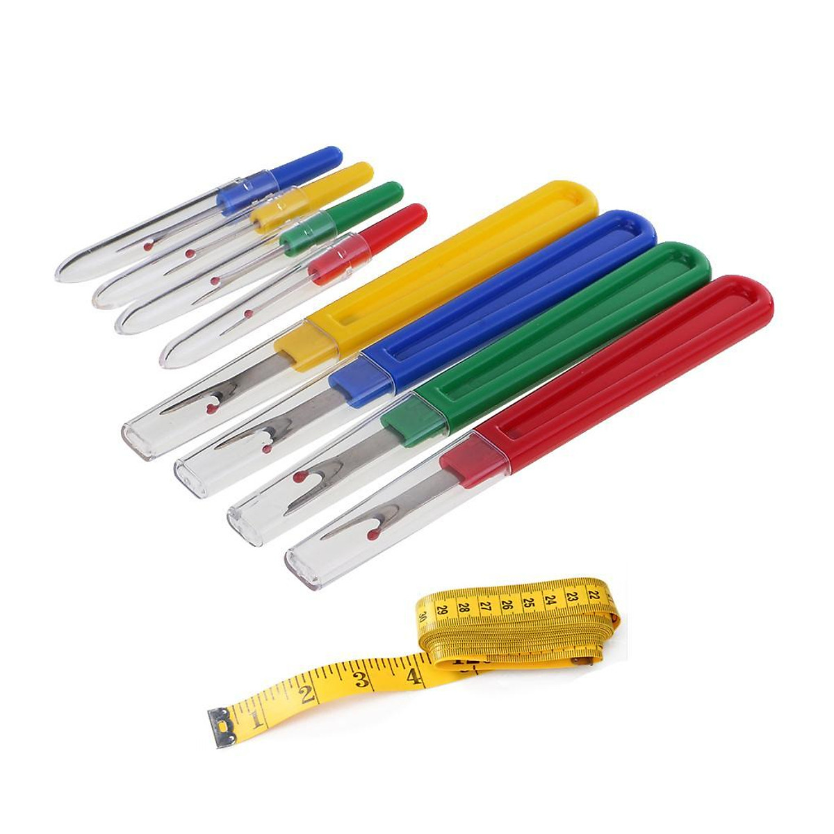 Mua 8 Pieces Seam Ripper Stitch Unpicker Sewing Tools with 120'' Soft ...