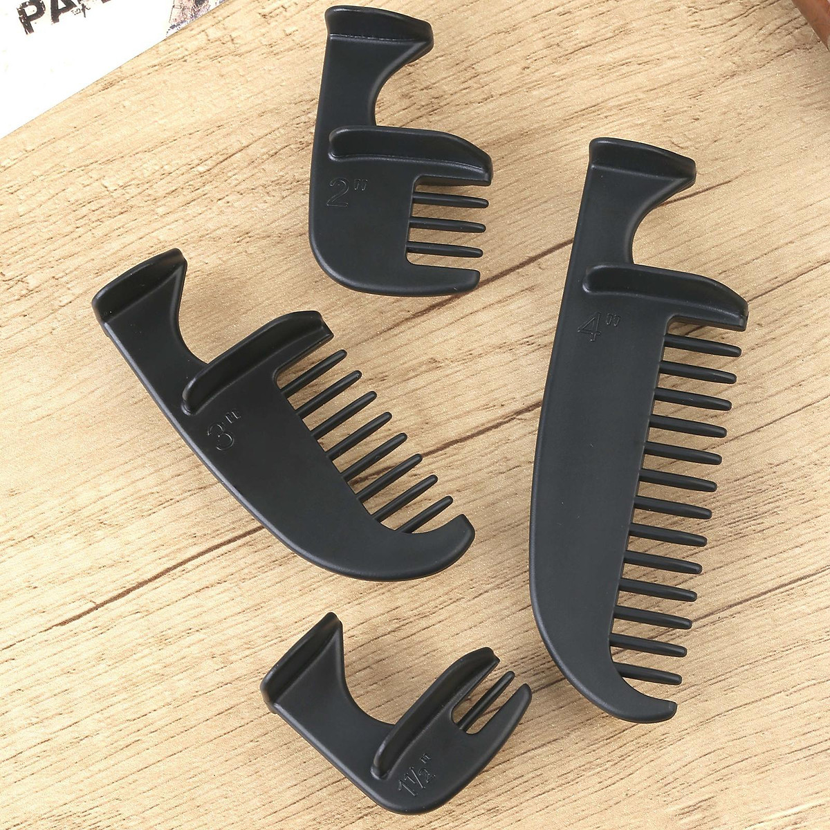 Professional Hair Guide Combs,Hair Cutting Guides/Combs From 1/2inch to ...