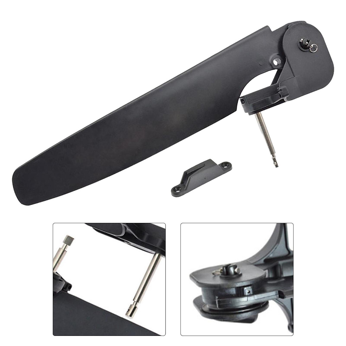 Scotty Rod Holder DYNWAVE Portable Kayak Rudder Kit With Control Line ...