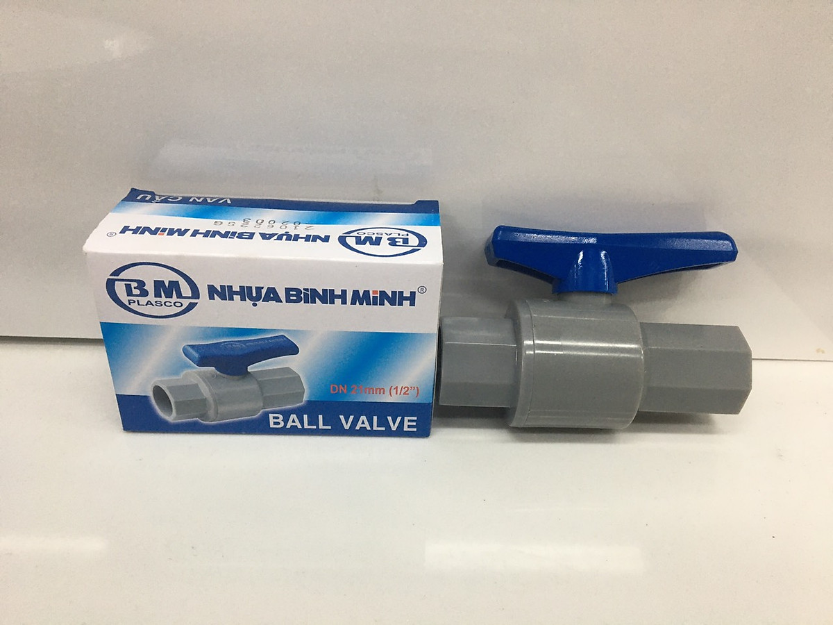 Mua Van khóa nước Bình Minh PvC 21/27/34 - Phi 21 tại Ngô Thành Lợi Store
