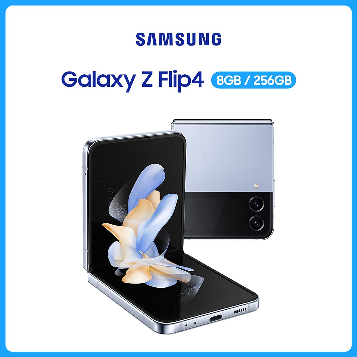 Mua Điện thoại Samsung Galaxy Z Flip 4 (8GB/256GB) - Xanh Dương - Hàng ...