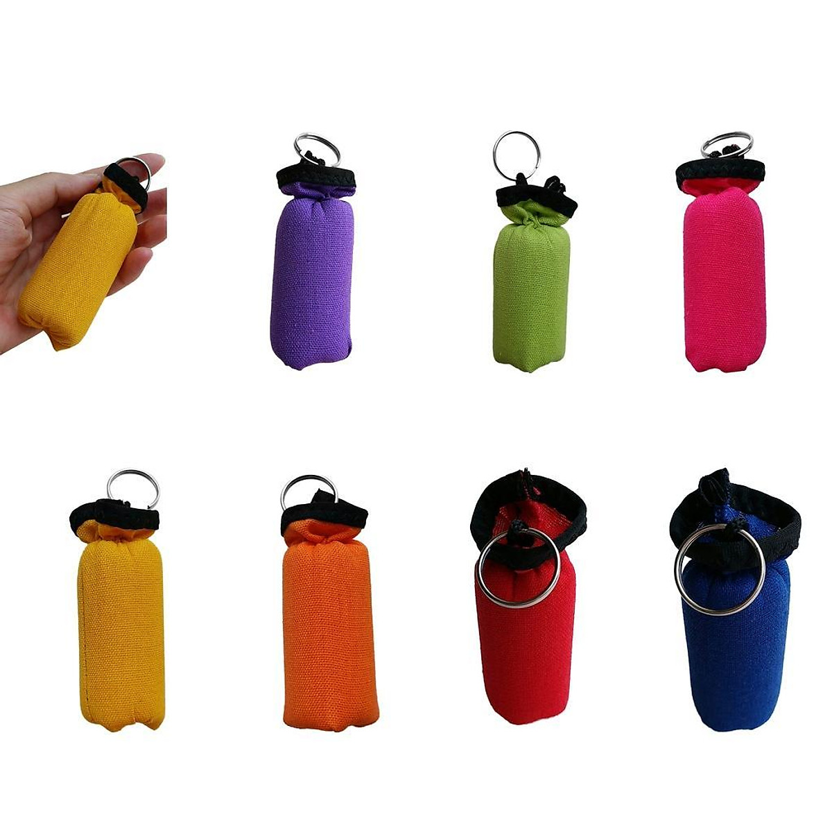 Cylinder Safety Foam Floating Keychain Key Float for Marine Boat Yacht ...