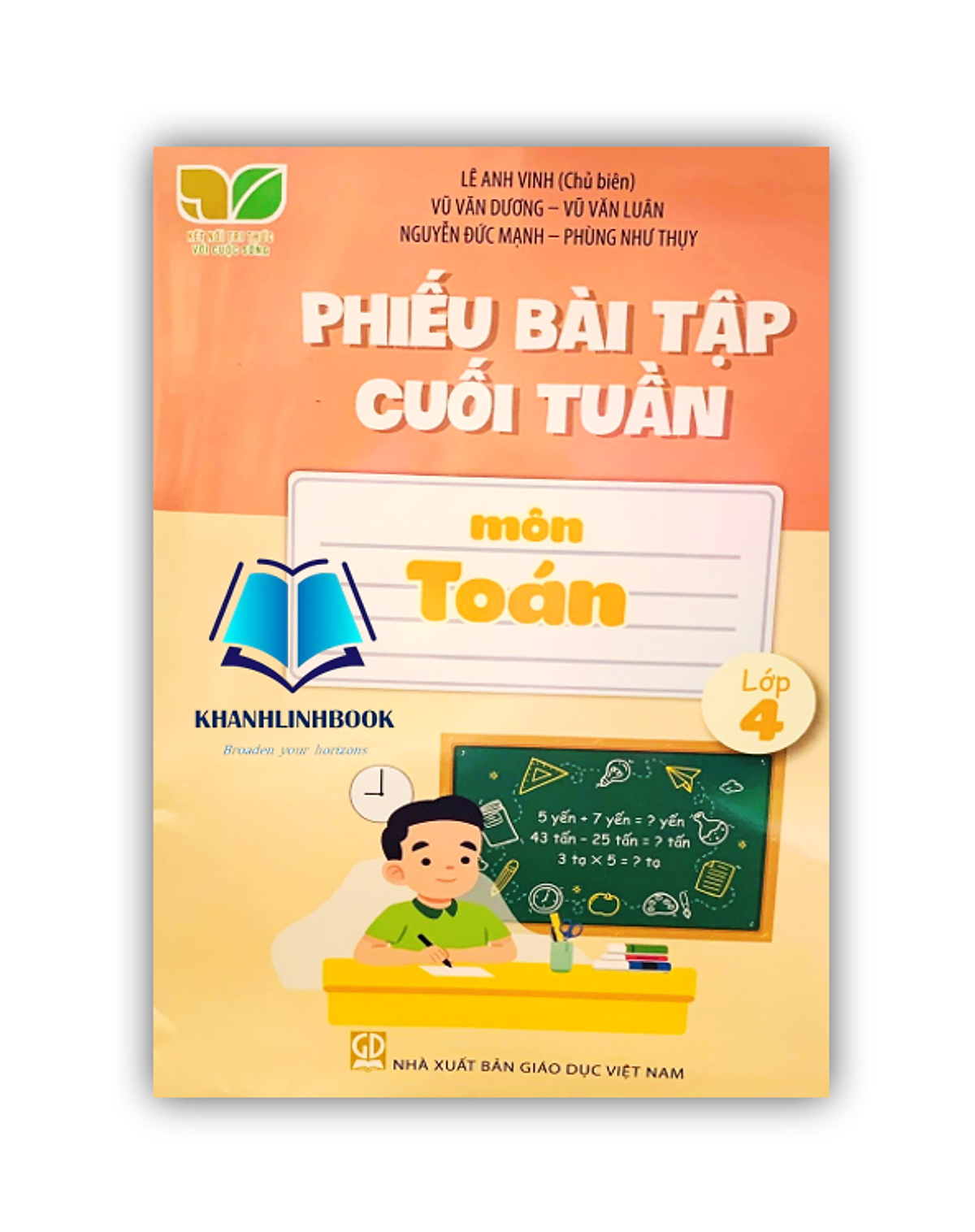 Mua Sách - Phiếu Bài Tập Cuối Tuần Môn Toán Lớp 4 ( Kết Nối ) tại ...