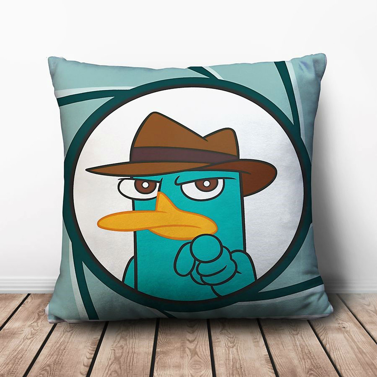 Mua Gối Ôm Vuông Điệp Viên Perry GVFF231 (36 x 36 cm)