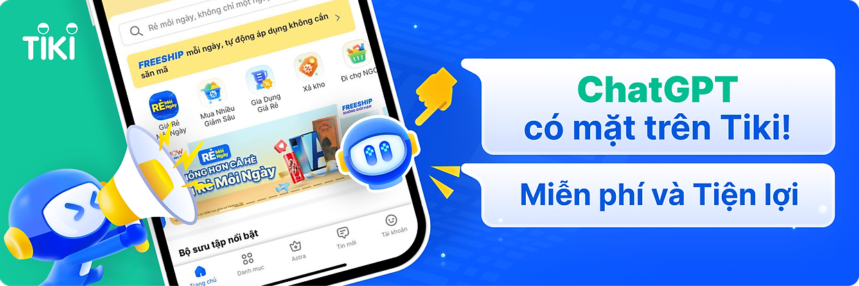 ChatGPT Đã Có Mặt Trên Tiki (tiki.vn) | Tiki