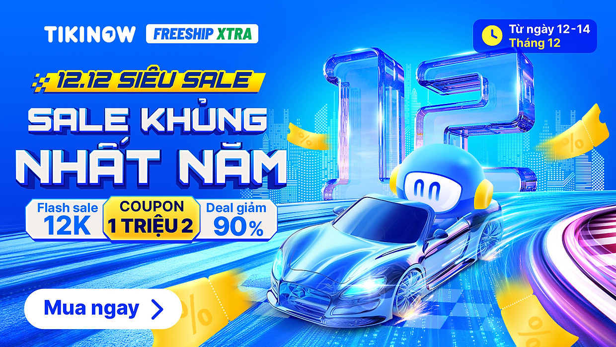 Siêu sale 12.12 - Coupon Đến 1 Triệu 2 - Deal sốc 12K - Giảm đến 50% ...