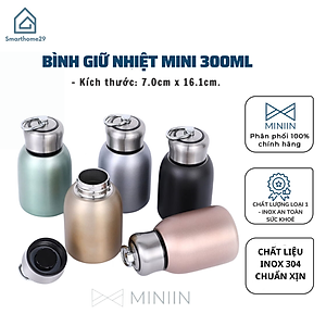 Cửa hàng trên Tiki bán "Bình Nước Giữ Nhiệt Mini Lõi Inox 304 300ml, Ly Giữ Nhiệt 5 Lớp Cách ...