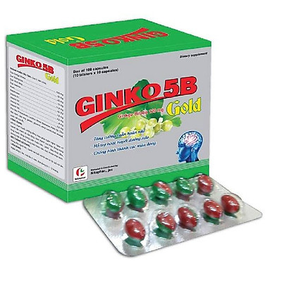 Tìm hiểu ginko 5b gold là thuốc gì công dụng và cách sử dụng