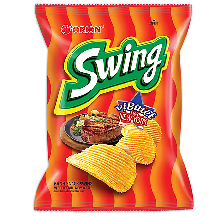 Snack Swing Vị Bò Bít Tết (108g) - Giao mẫu ngẫu nhiên | Tiki