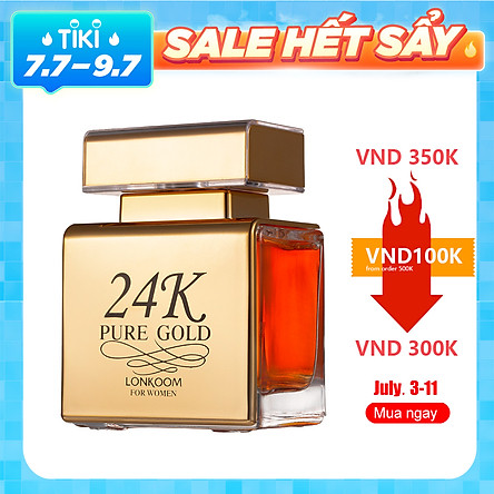 Nước Hoa LONKOOM PARFUM 24K Gold perfume for women EDP Sweet-fruity ...