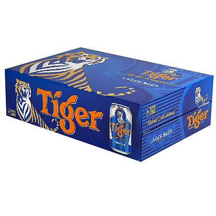 Thùng Bia Tiger 24 Lon (330ml / Lon) | Tiki
