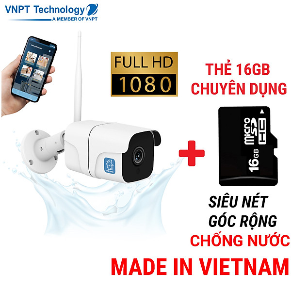 Camera IP Wifi ngoài trời VNPT Technology ONE HOME Home Vision chuẩn ...