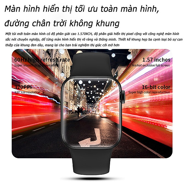 Đồng Hồ Thông Minh HW12 - Thay Được Hình Nền Tùy Ý , Nút Xoay Digital Crown, Pin Dung Lượng Cao ...