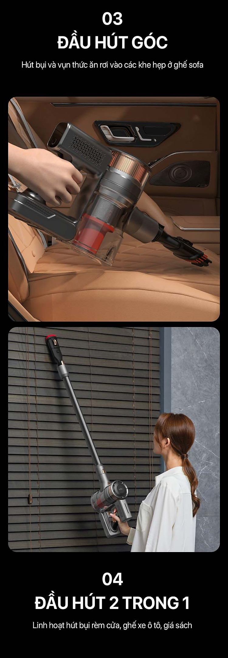 Máy hút bụi không dây Deerma DEM-VC80