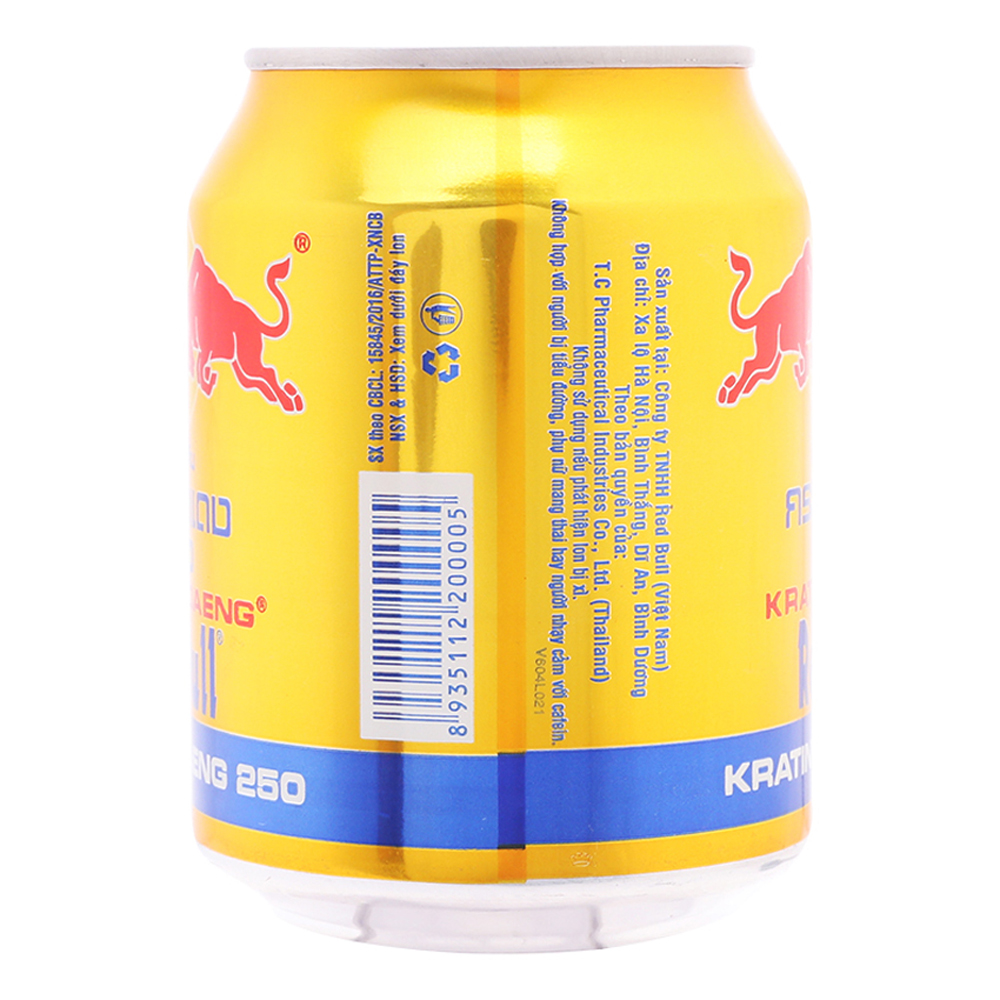 Review Thùng 24 Lon Nước Tăng Lực Red Bull (250ml x24 Lon)
