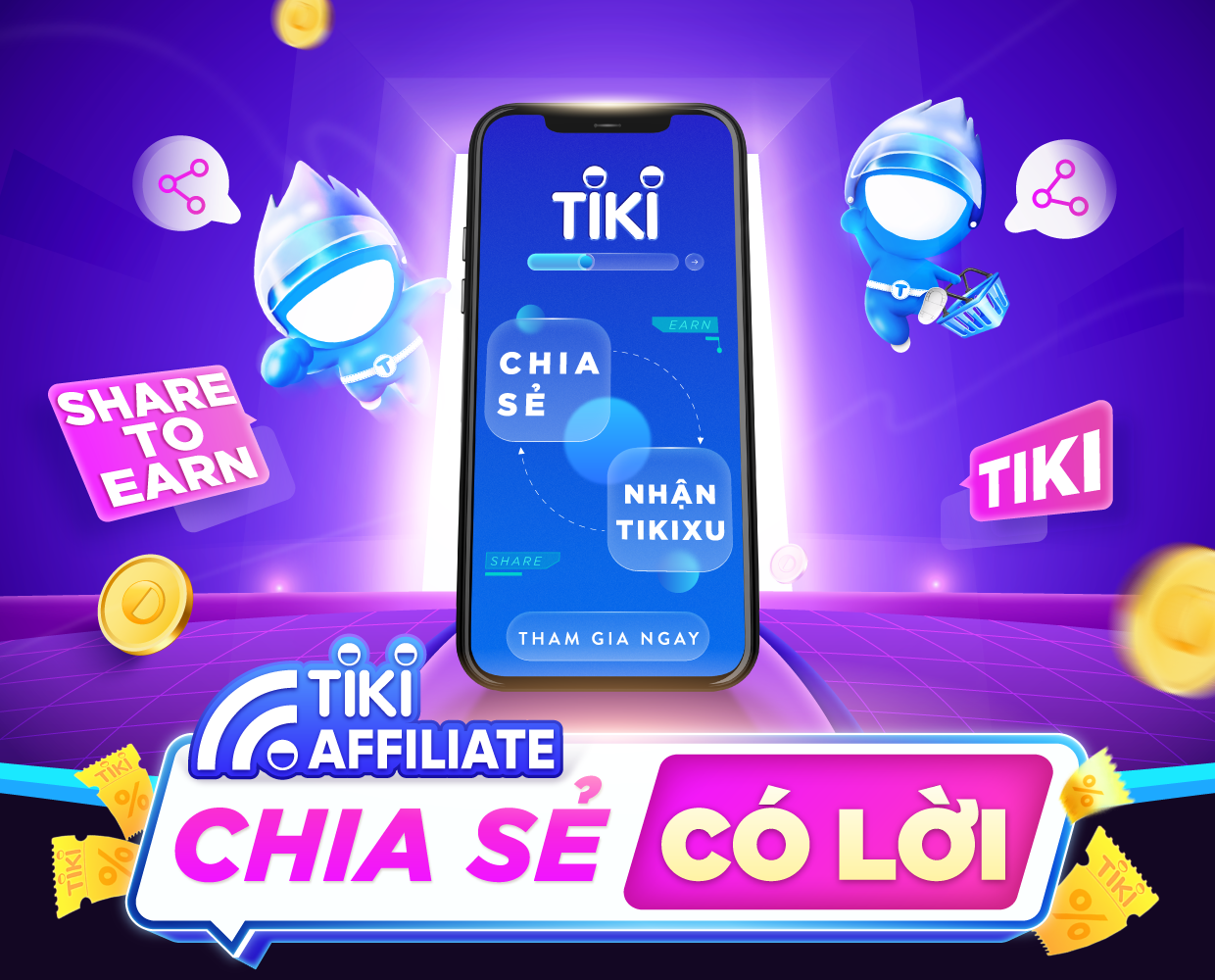 Kiếm Tiền Cùng Tiki | Tiki