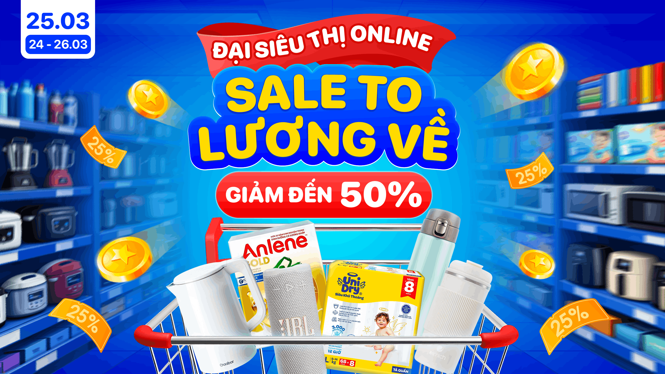 SALE TO LƯƠNG VỀ - ĐẠI SIÊU THỊ TIKI | Tiki