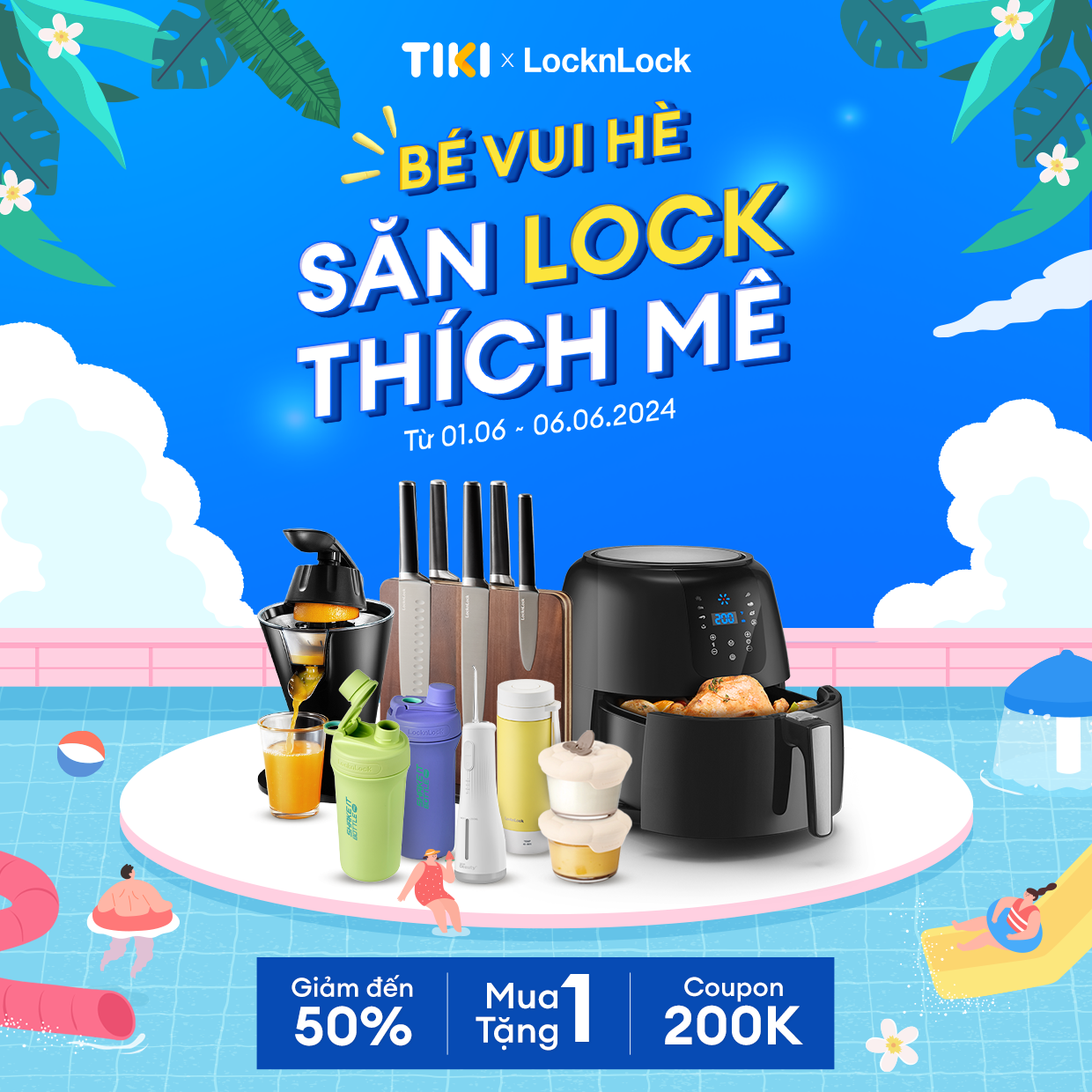 CỬA HÀNG TRỰC TUYẾN LOCK&LOCK | MUA 1 TẶNG 1 - GIẢM ĐẾN 50%++ | Tiki