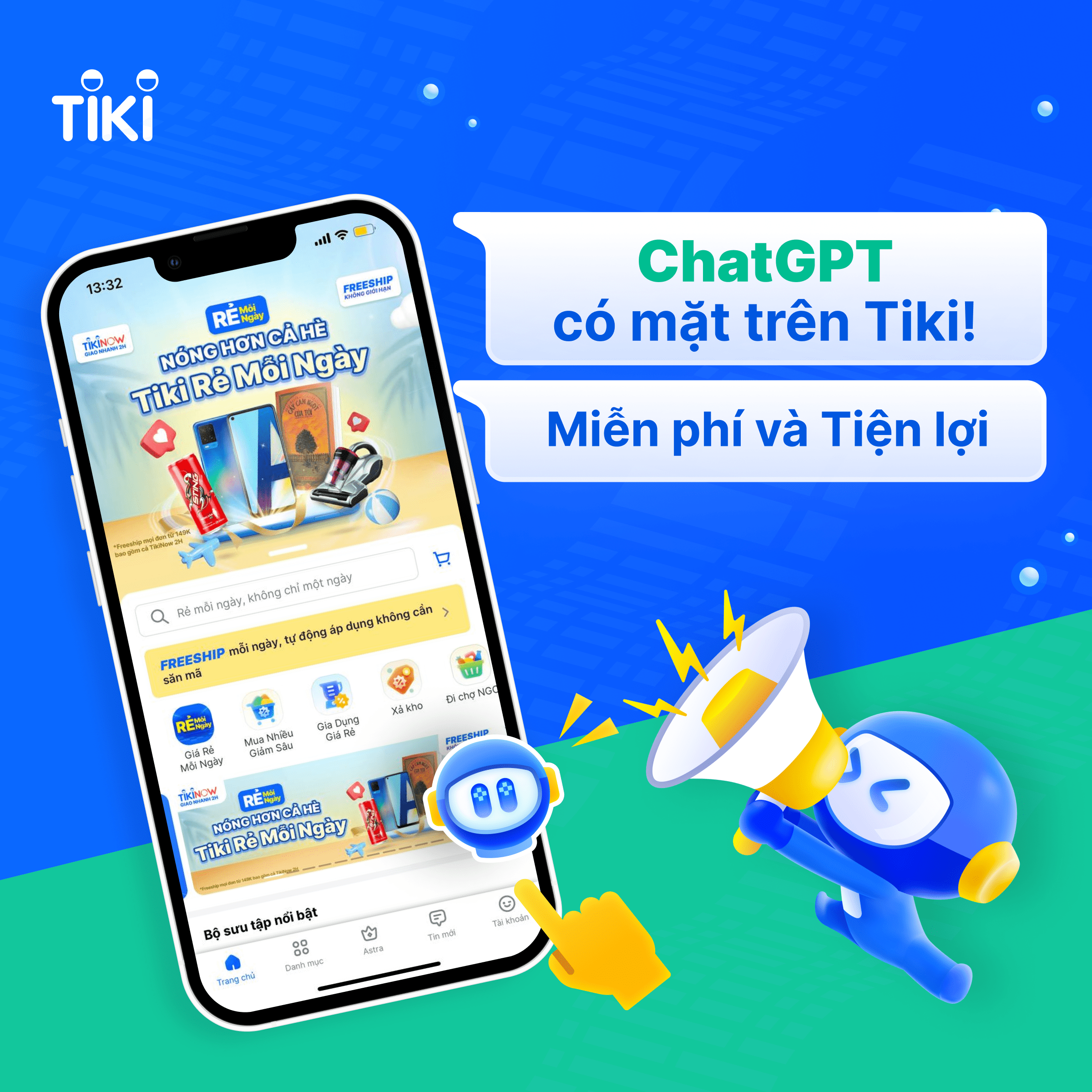 ChatGPT Đã Có Mặt Trên Tiki (tiki.vn) | Tiki