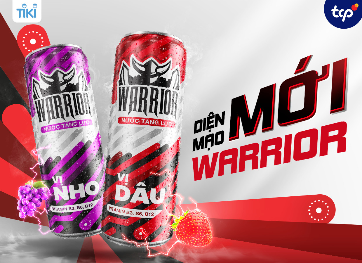 Mua Ngay Nước Tăng Lực Warrior | Tiki