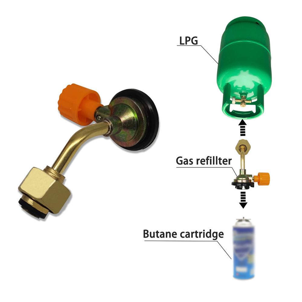 Gases Valve Switch Cassette Butane Charging Valve Direct Connection ...