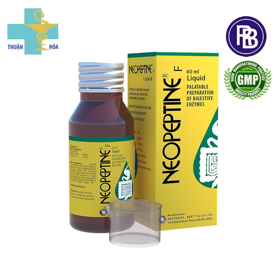 Review Thực phẩm bảo vệ sức khỏe Neopeptine F Liquid (Neopeptine siro ...