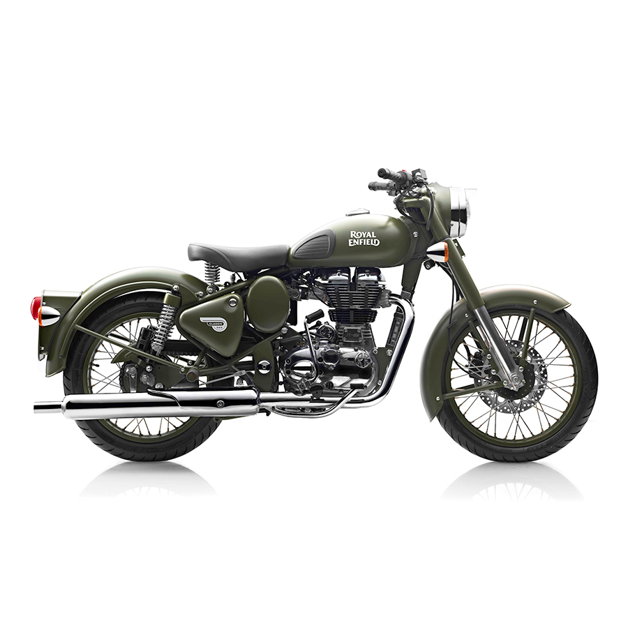 Xe Motor Royal Enfield Classic 500 EFI - Xanh quân đội - Xe mô tô ...