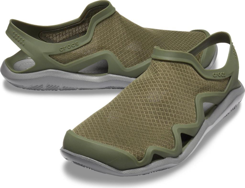 Giày lười Crocs Swiftwater Mesh Wave nam 205701 - Giày sandals nam ...