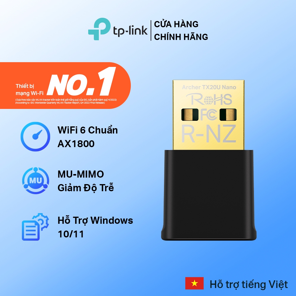 Review Bộ Chuyển Đổi USB WiFi TP-Link Archer TX20U / TX20U Nano / TX20 ...