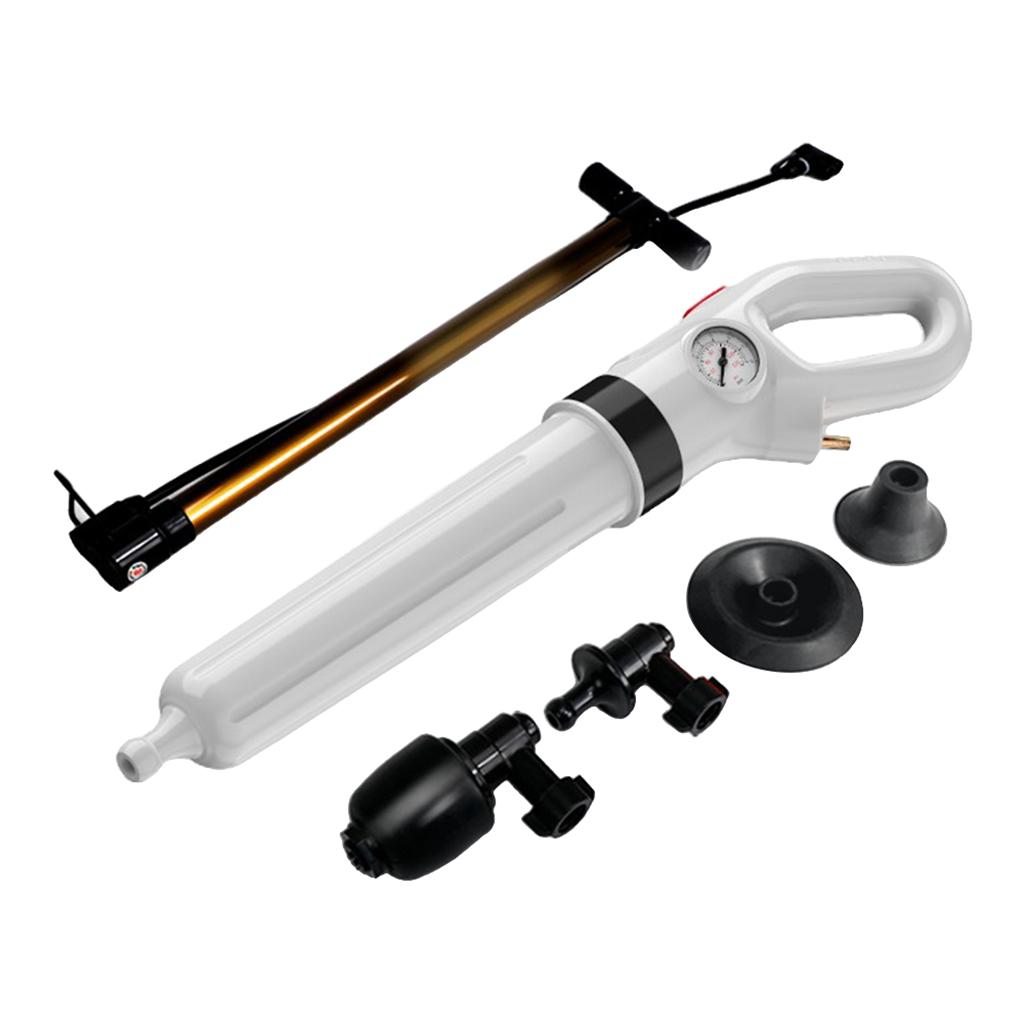 Review Toilet Air Pressure Plunger Pump Kits Air Drain Blaster Augers ...