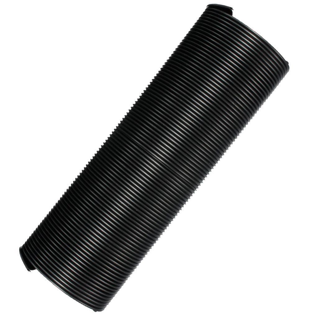 Car Air Filter 75mm Cold Air Intake Hose Ducting Feed Pipe Flexible Black