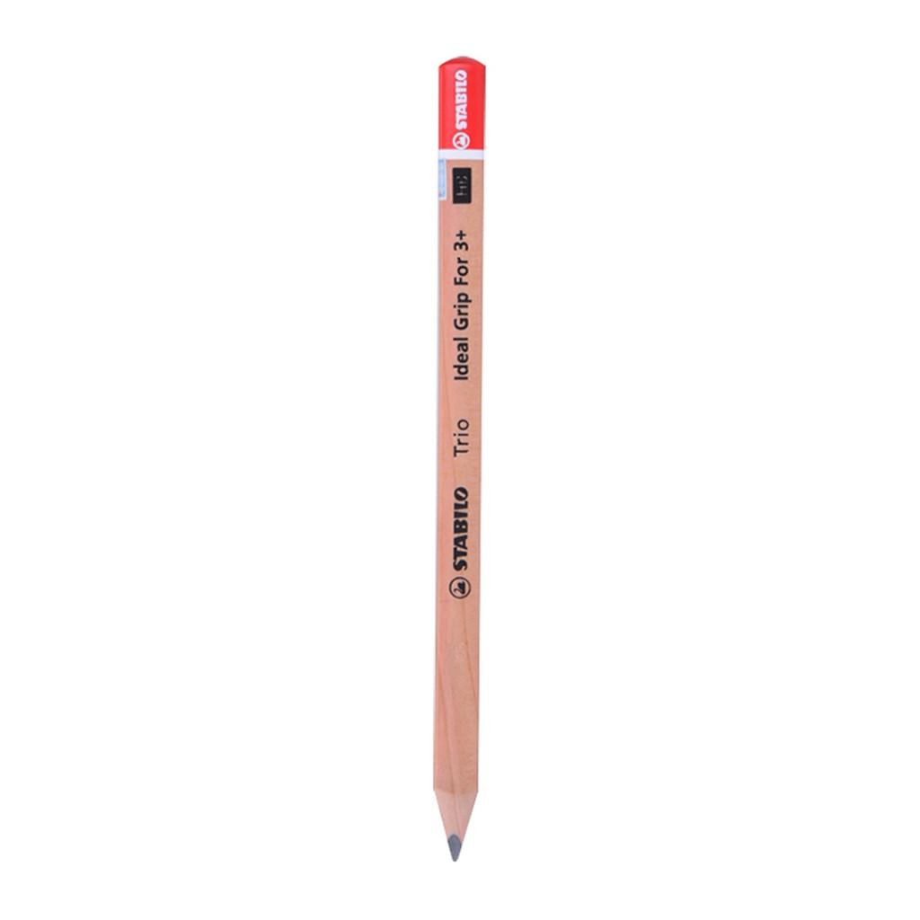 Bút chì gỗ STABILO Trio Ideal Grip For 3+ HB thân gỗ Jumbo (PCJ362-HB ...